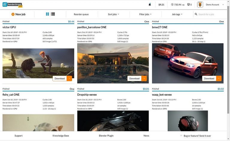 Rendering-related articles, case studies, tests and benchmarks